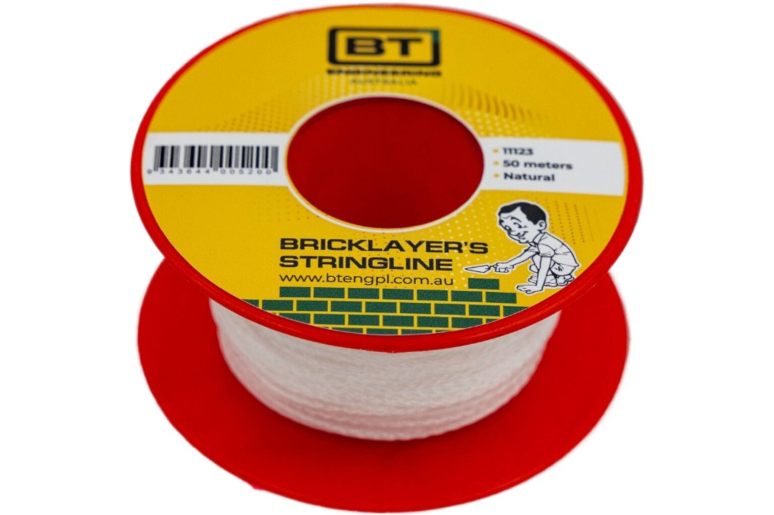 Builders String line - 50m - Natural - BT Engineering