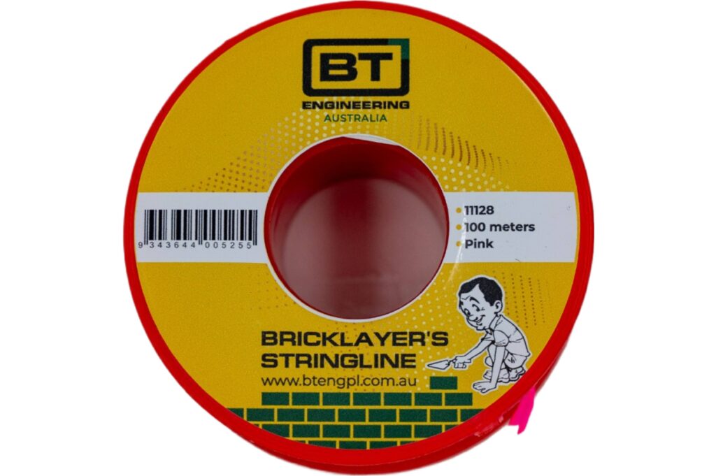 Builders String line - 100m - Pink - BT Engineering